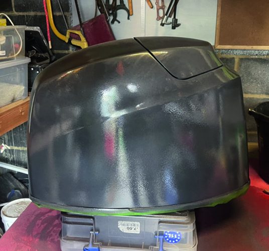 How to refurbish a scruffy outboard cowling - Practical Boat Owner