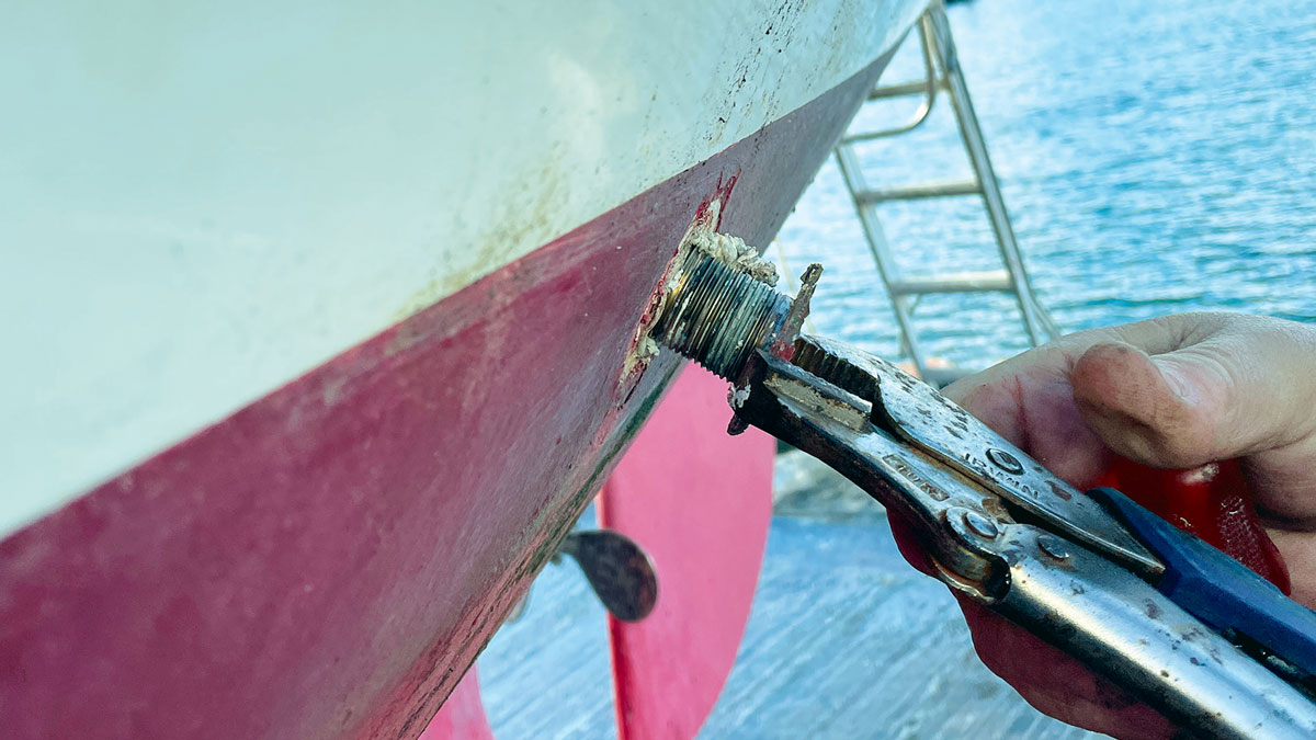How to replace ageing through-hull fittings - Practical Boat Owner