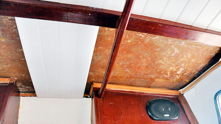 How to replace boat headlining with PVC planking - Practical Boat Owner