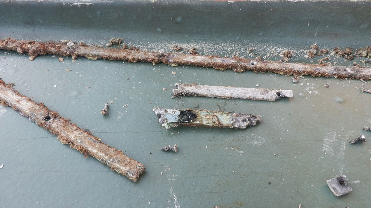 How to repair keel band corrosion on small boats - Practical Boat Owner