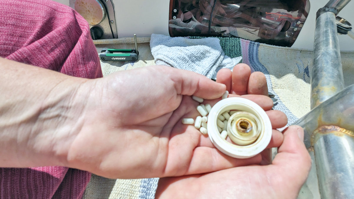 How to service Monitor wind vane self-steering gear - Practical Boat Owner