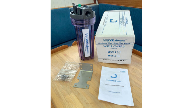 Installing a Wavestream 1 bilge filter - Practical Boat Owner
