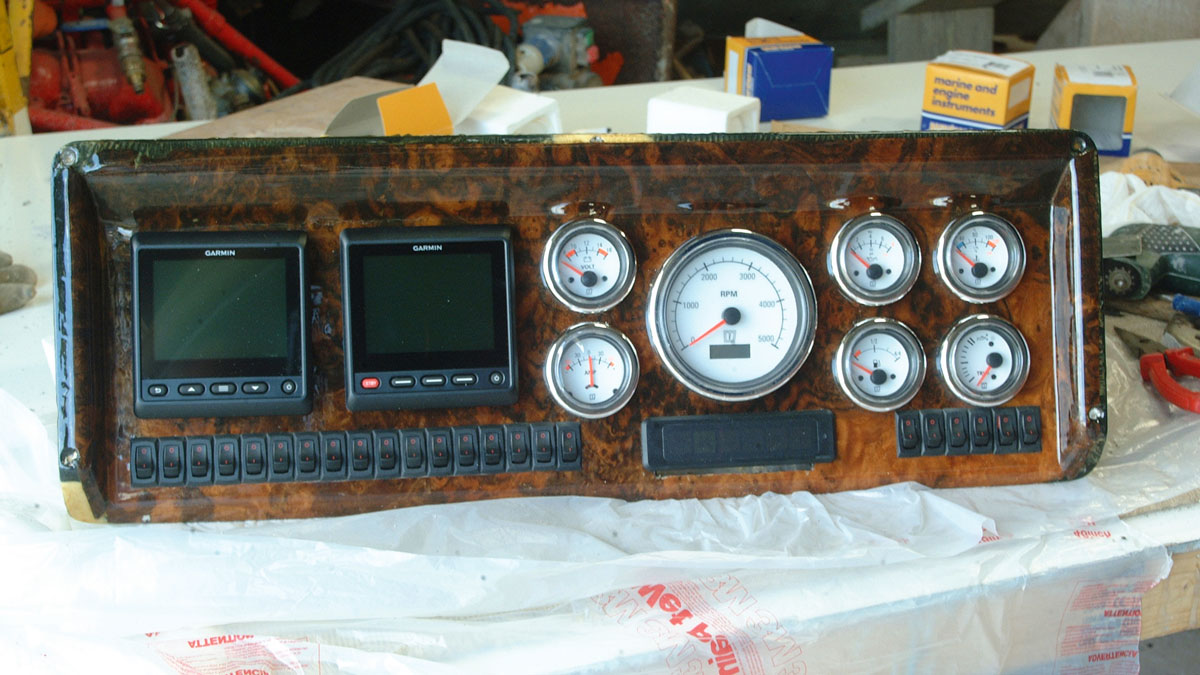 Boat instrument panel and helm refit: step-by-step - Practical Boat Owner
