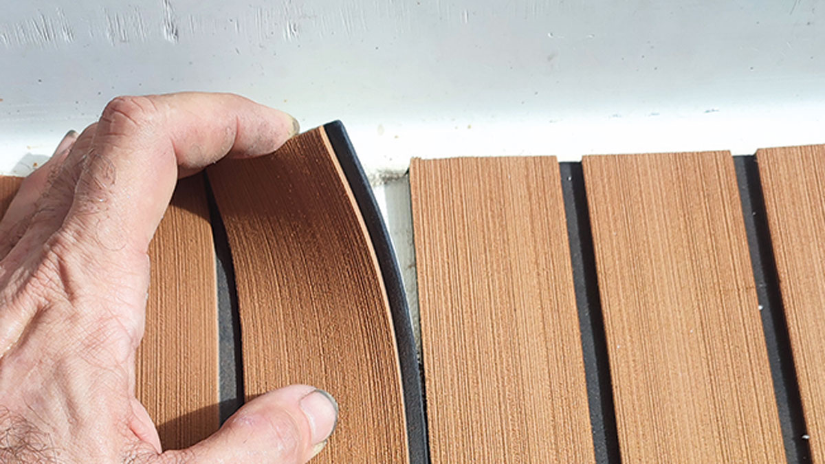 How to lay EVA foam decking on your boat - Practical Boat Owner