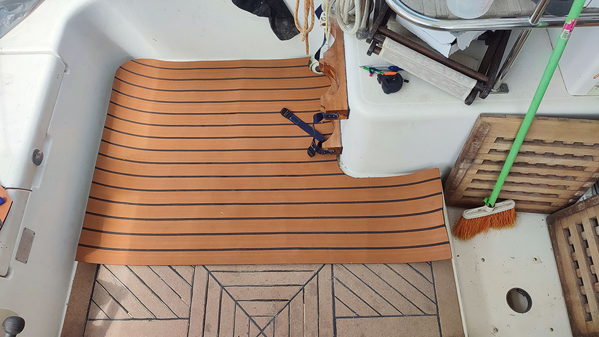 How to lay EVA foam decking on your boat - Practical Boat Owner
