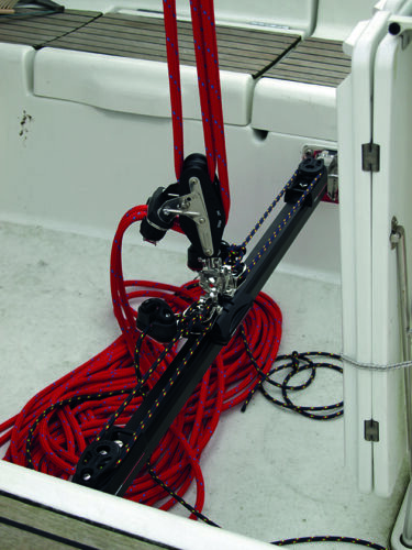 How to fit a removable mainsheet track - Practical Boat Owner