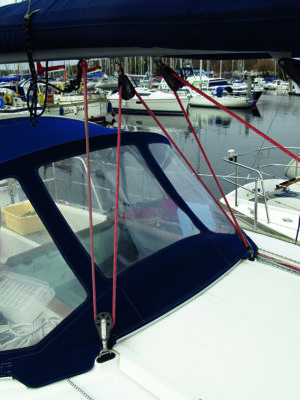 How to fit a removable mainsheet track - Practical Boat Owner