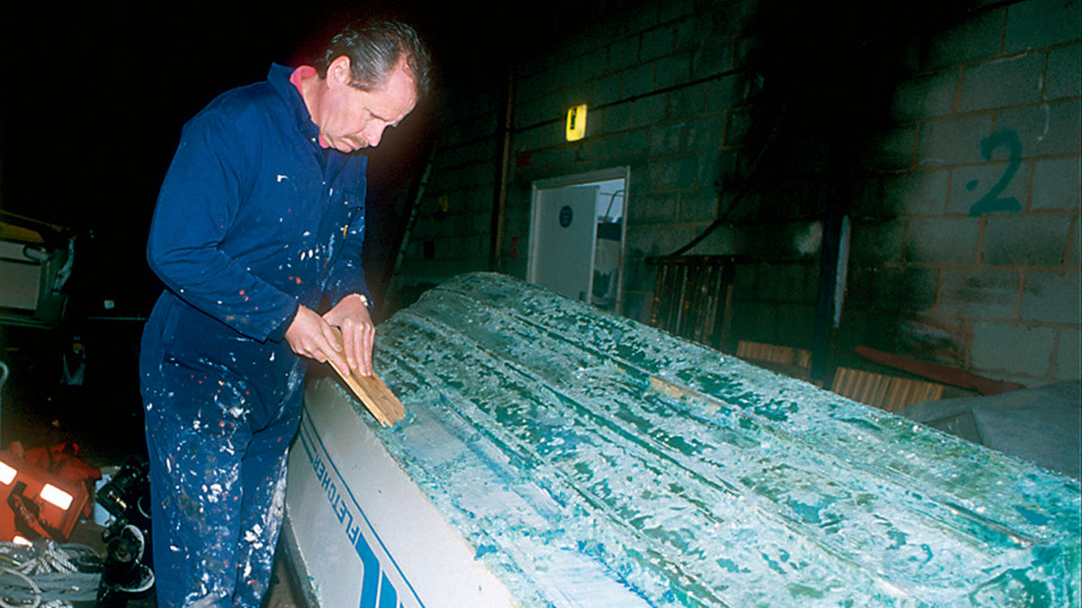 DIY GRP repair: step by step guide - Practical Boat Owner