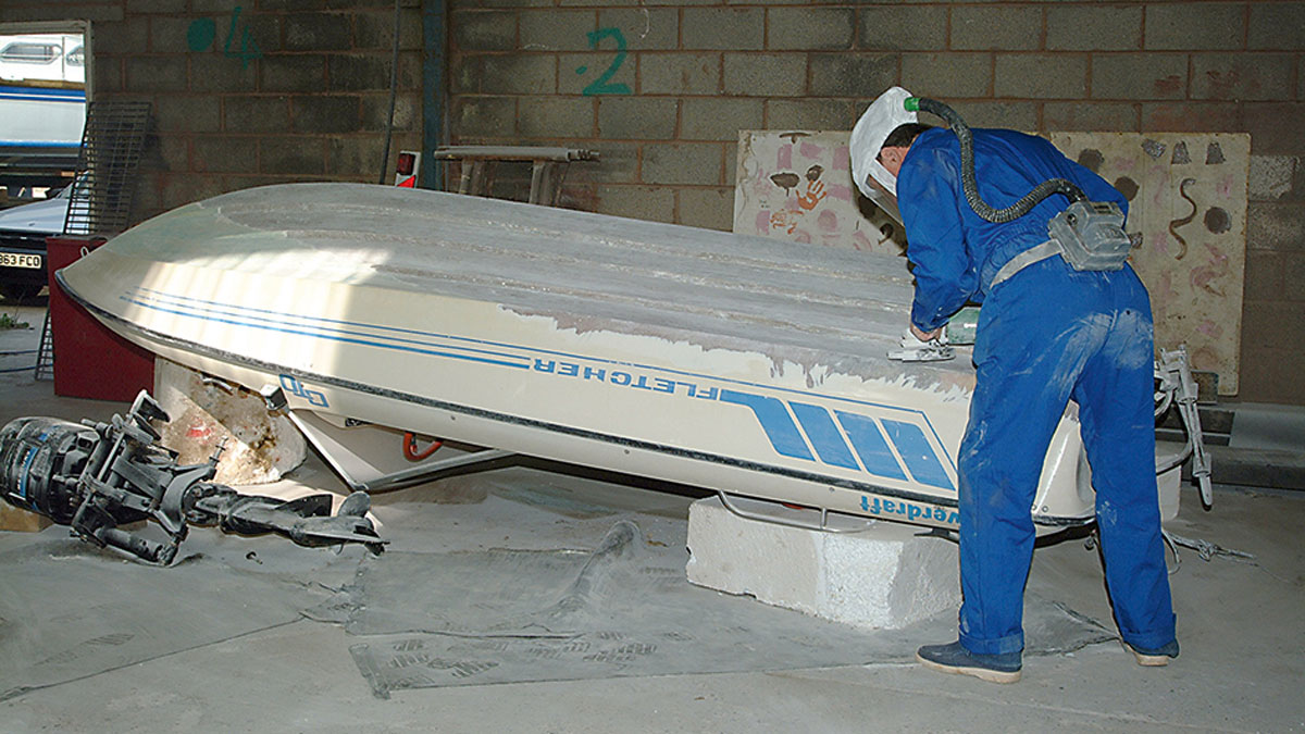 DIY GRP repair: step by step guide - Practical Boat Owner