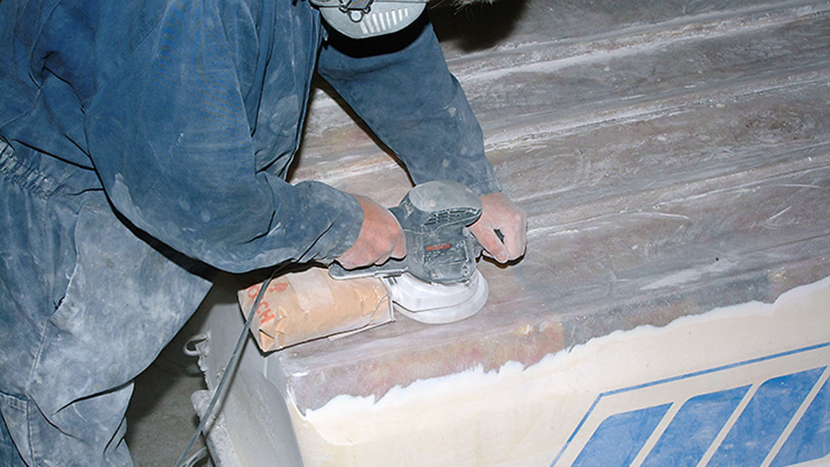 DIY GRP repair: step by step guide - Practical Boat Owner