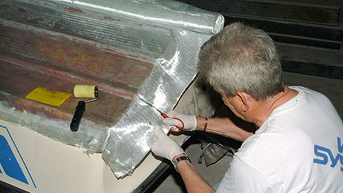 DIY GRP repair: step by step guide - Practical Boat Owner