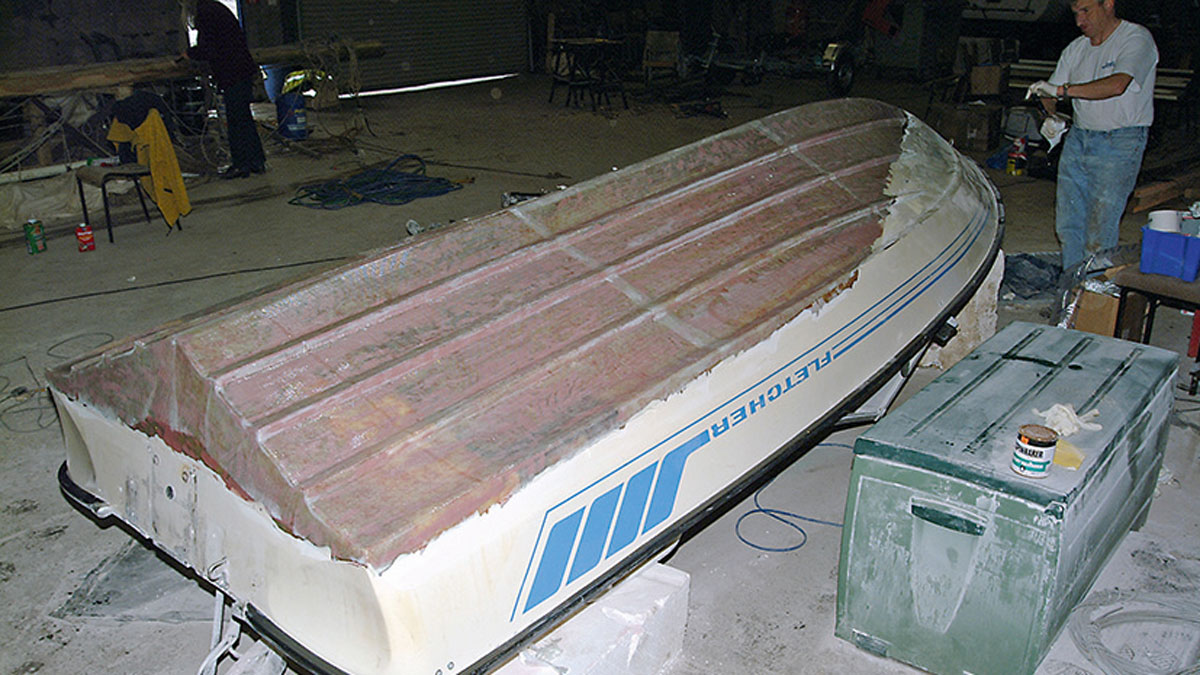 DIY GRP repair: step by step guide - Practical Boat Owner