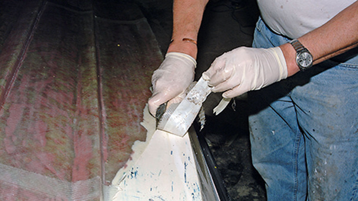 DIY GRP repair: step by step guide - Practical Boat Owner
