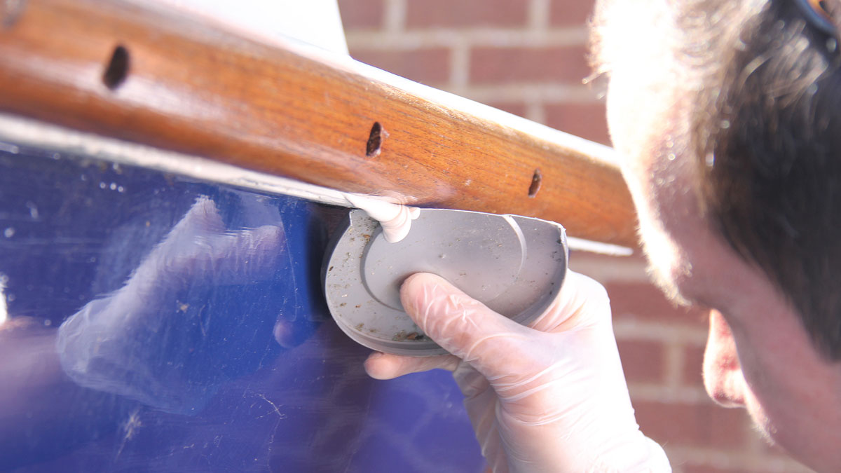 Rubbing strakes refurbishment: step-by-step guide - Practical Boat Owner