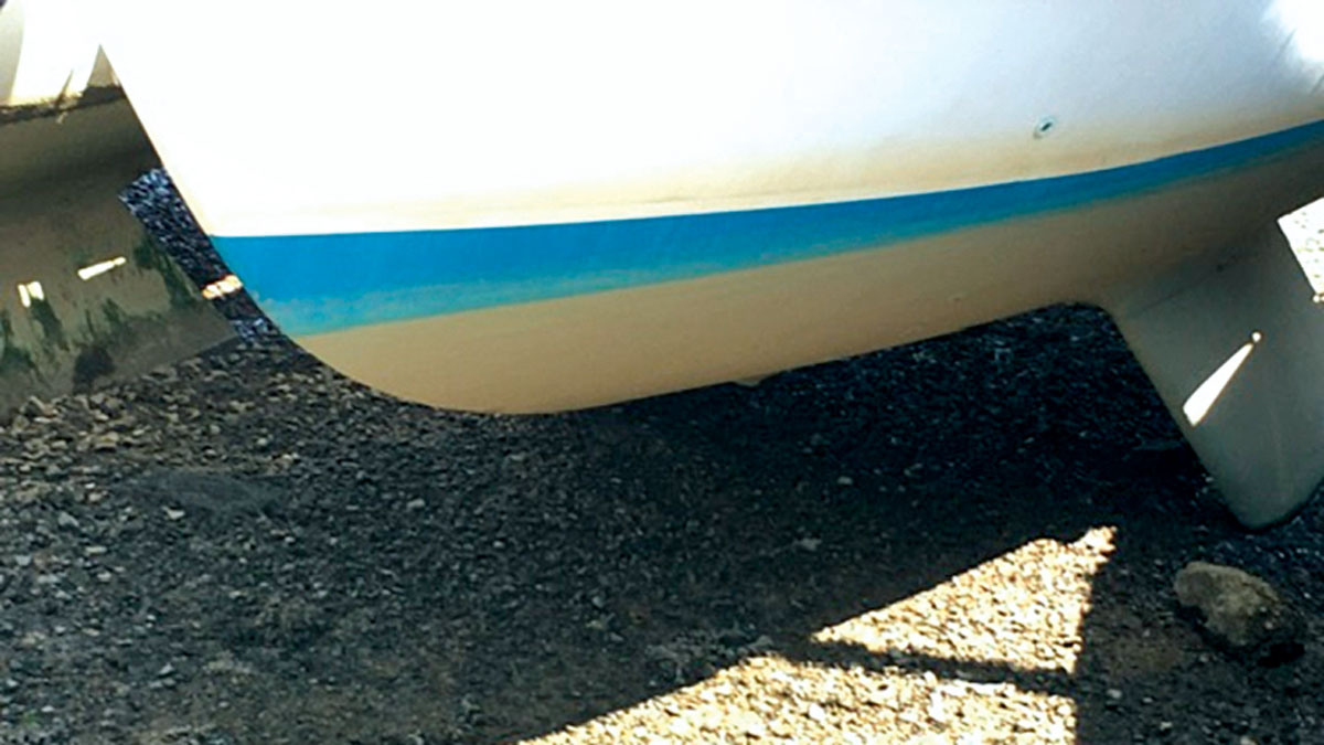 How Hempel's Silic One silicone antifouling performed over two years on ...