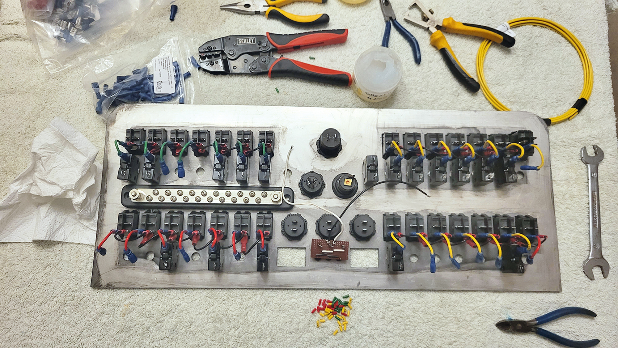 Wiring a marine dashboard panel on your boat - Practical Boat Owner