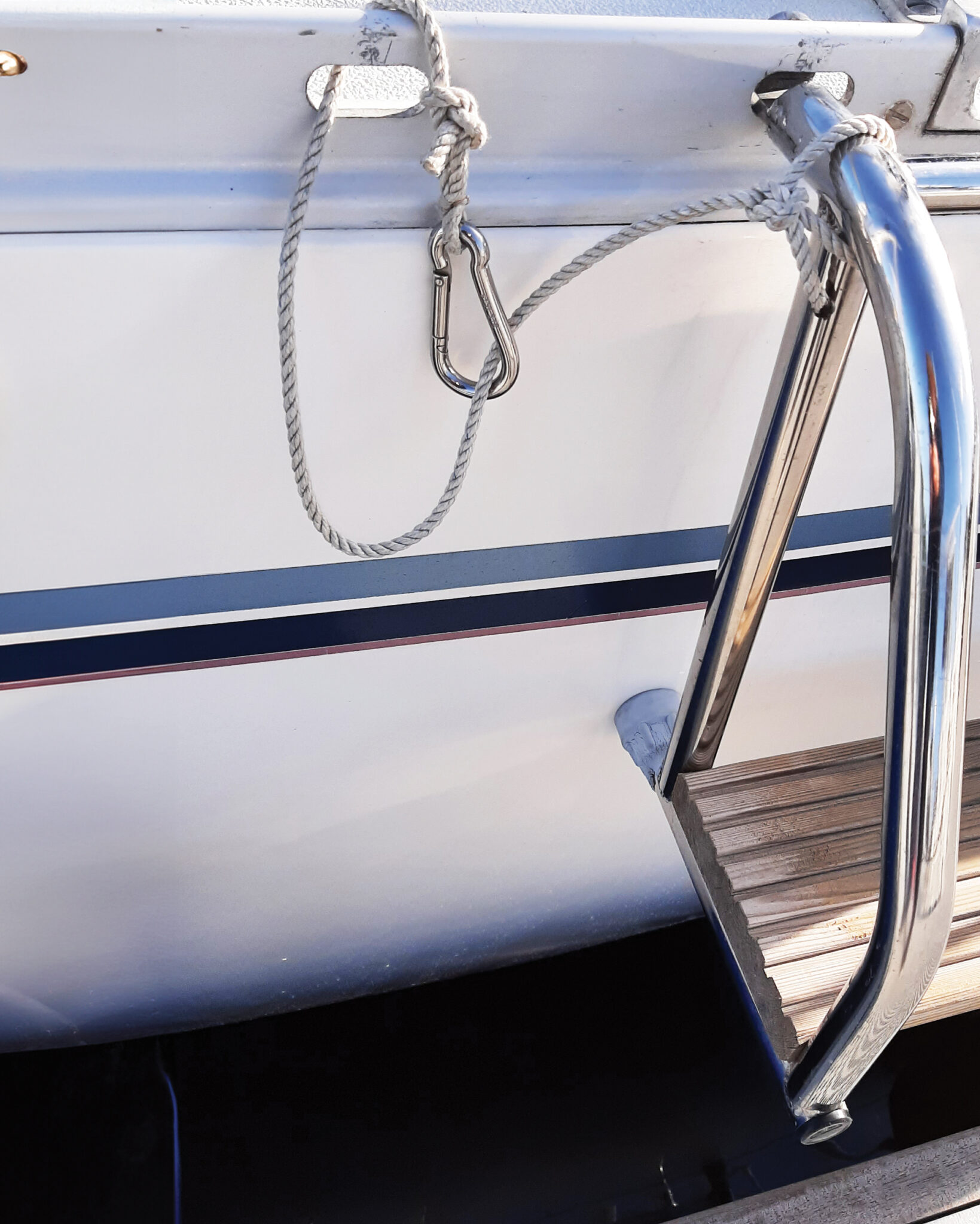 Make your own boat boarding step - Practical Boat Owner