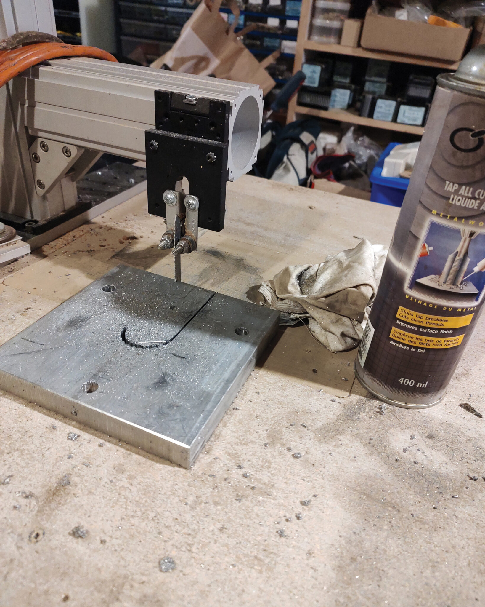 How I built a DIY propeller puller to free a calcified prop and shaft ...