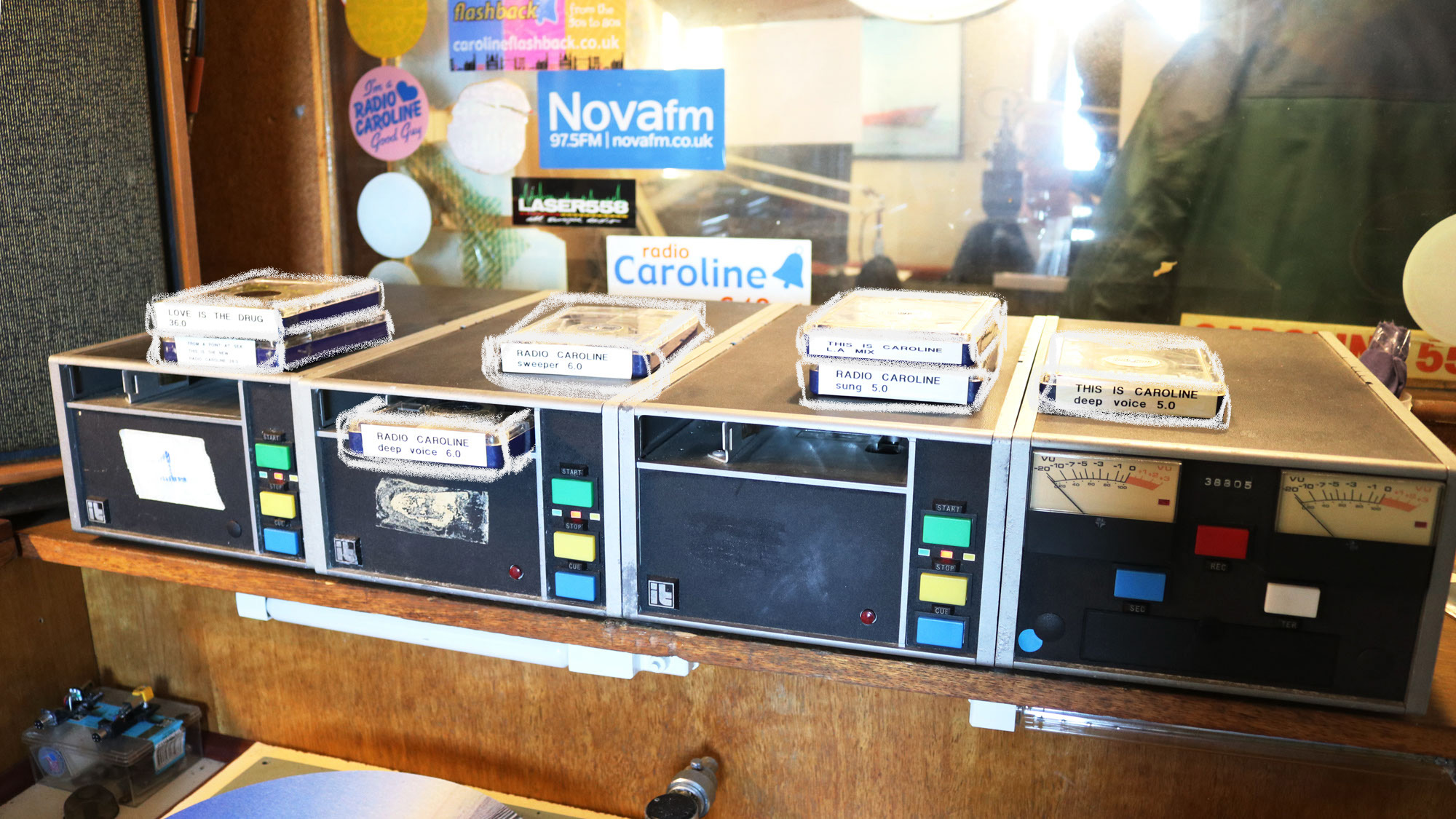 Behind the scenes with Radio Caroline, the last "pirate" radio station ...
