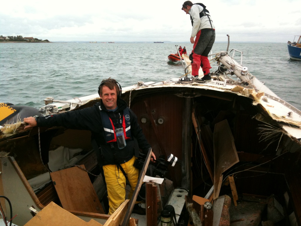 Gas explosion successful on Crash Test Boat - Yachting Monthly