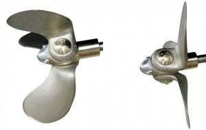 Folding and feathering propeller test