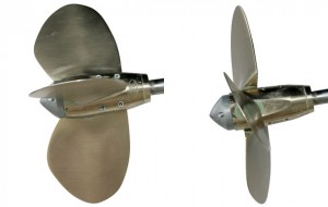 Folding and feathering propeller test