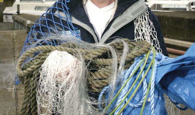 Propeller rope cutter test