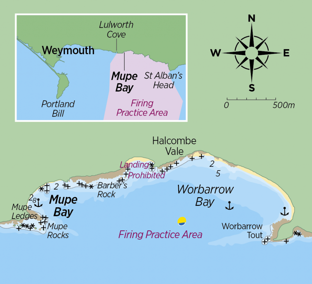 Anchorages: Mupe Bay, Dorset