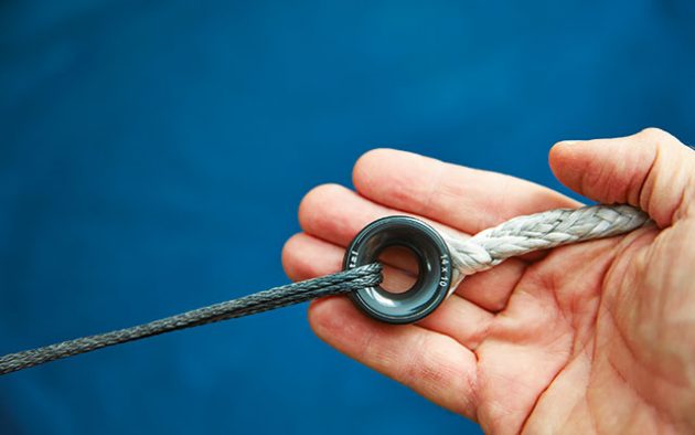 How to make a Brummel Lock Splice for low-friction rings - Yachting Monthly