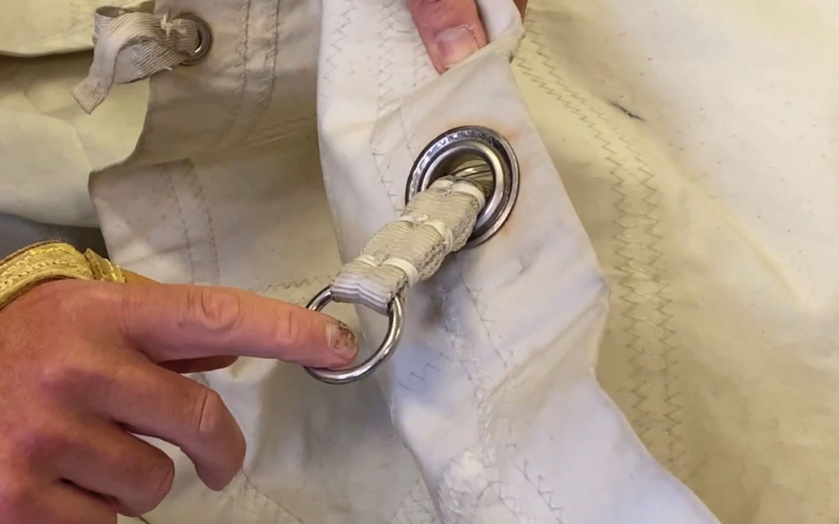 How to repair a sail - video guide - Yachting Monthly