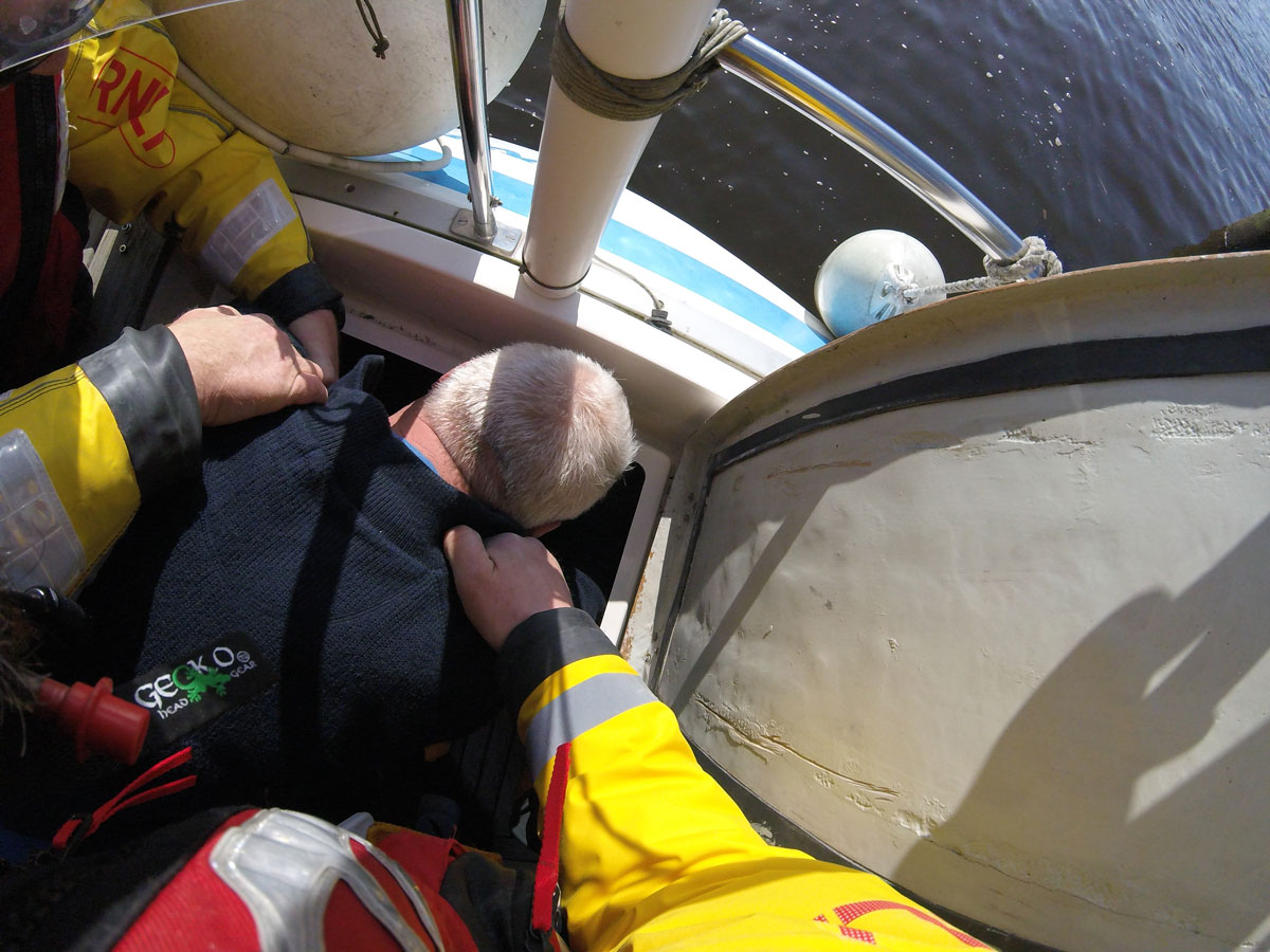 Stuck head-first in a cockpit locker - a true story - Yachting Monthly