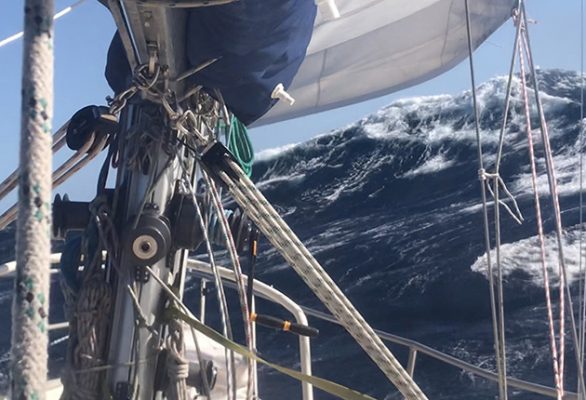 Storm sailing: 'The boat was slammed over and water poured in ...