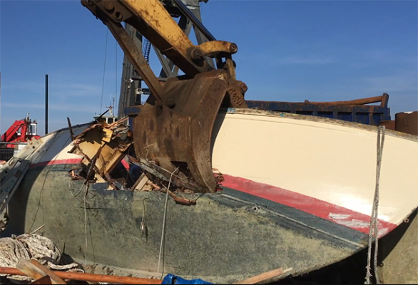 What's the future for derelict GRP boats? - Yachting Monthly