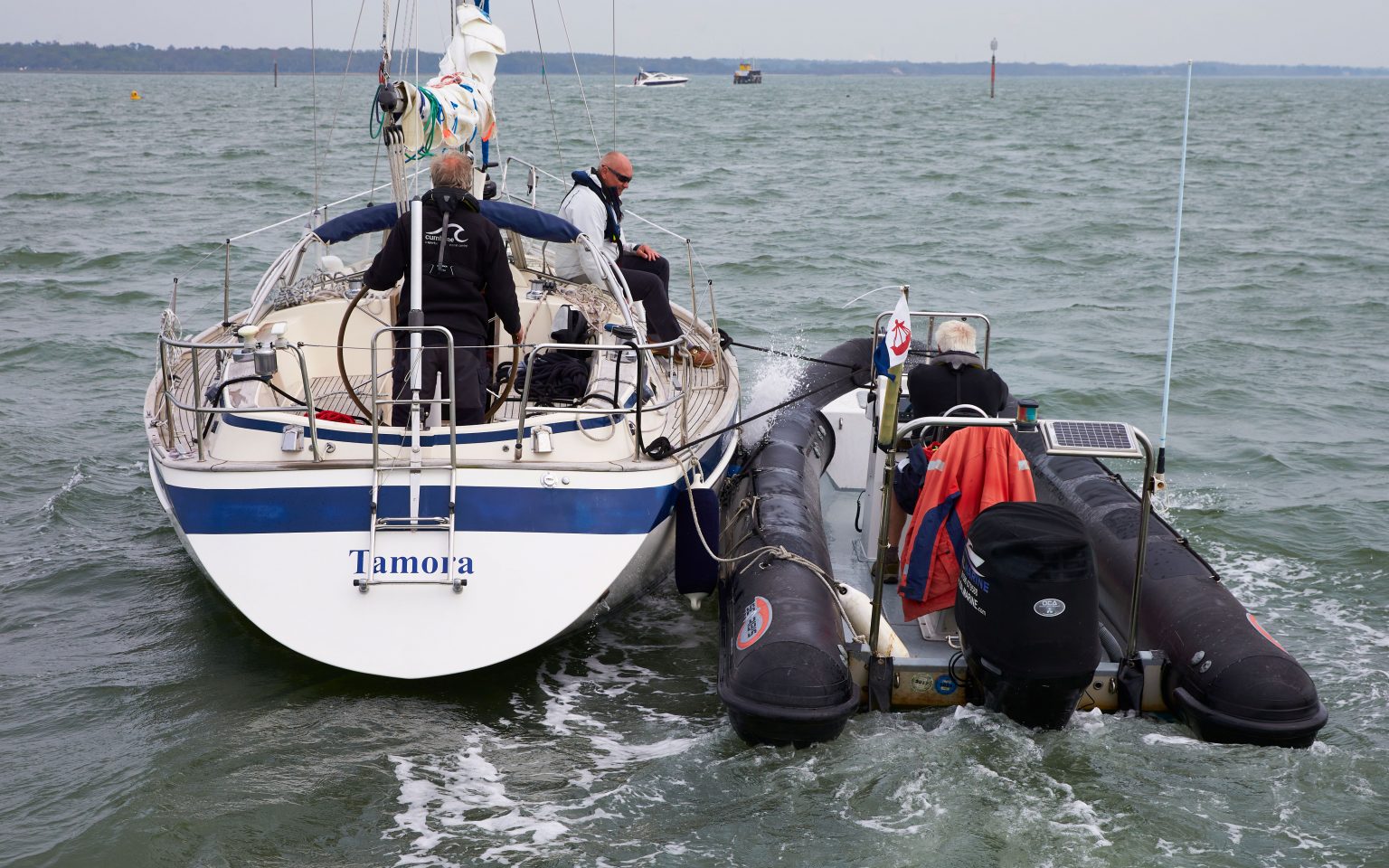 Towing a boat: how to tow and be towed - Yachting Monthly