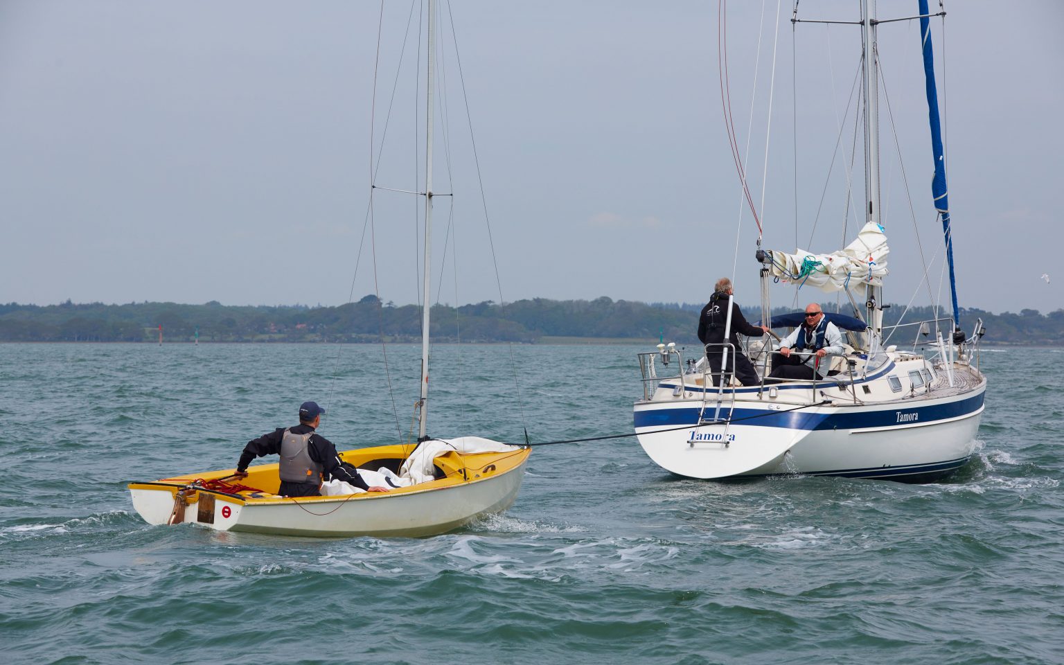 Towing a boat: how to tow and be towed - Yachting Monthly