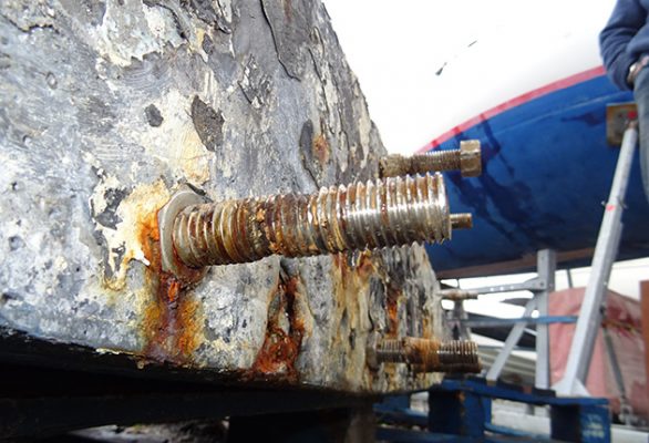 Checking keel fastenings: what to look for - Yachting Monthly