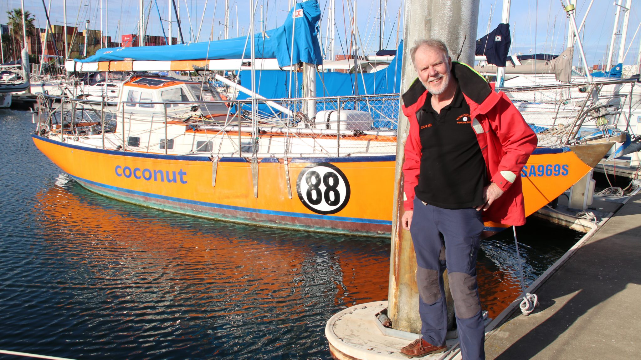 Captain Coconut Mark Sinclair sets out to finish his 2018 GGR ...