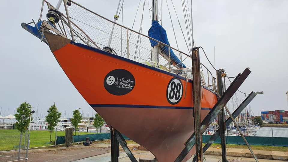 Captain Coconut Mark Sinclair sets out to finish his 2018 GGR ...