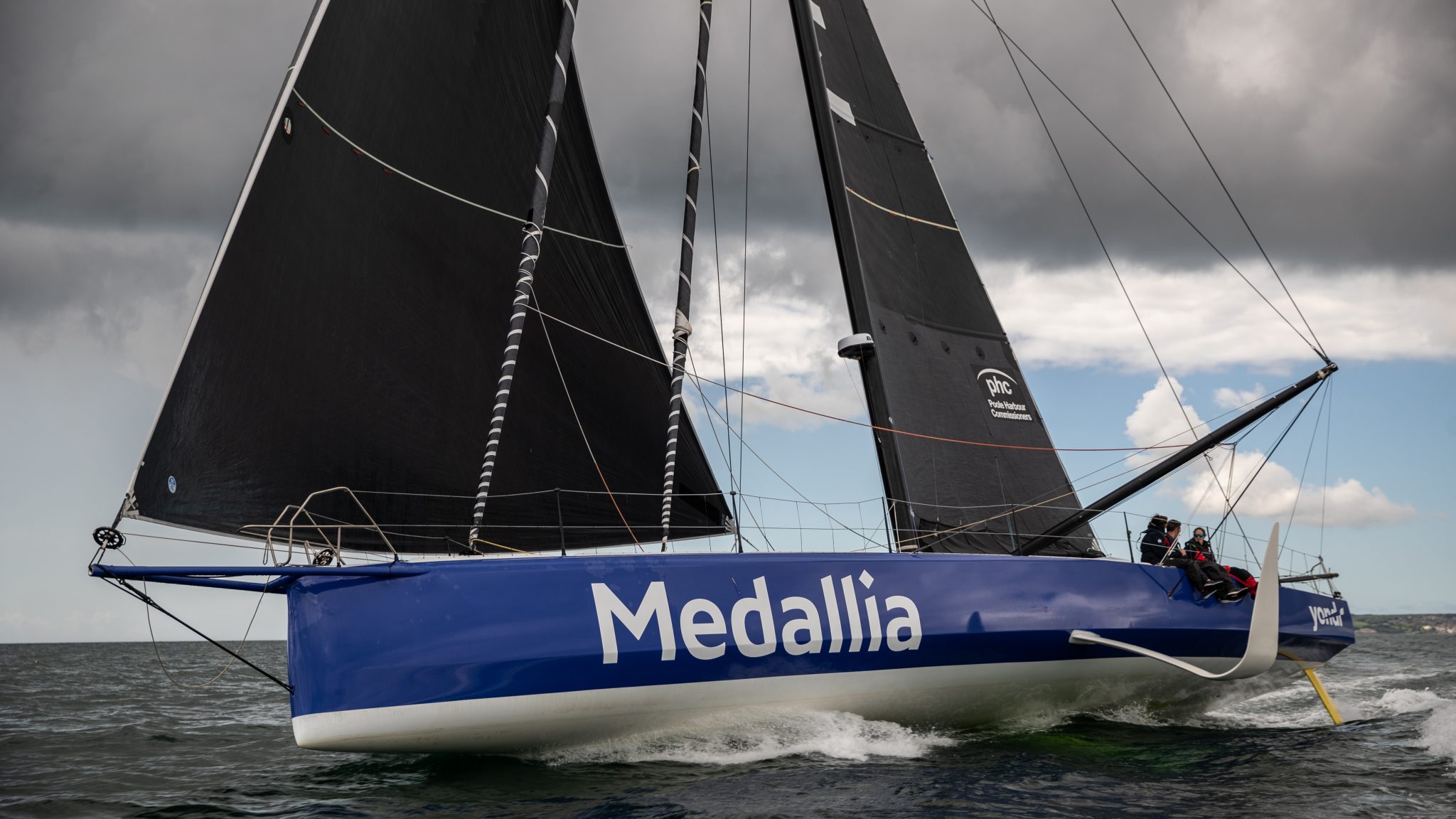 The fastest I have ever sailed: 20.5 knots at the helm of a foiling ...