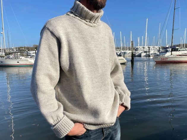 Arthur Beale Oiled Wool Beerenberg Pullover - review - Yachting Monthly