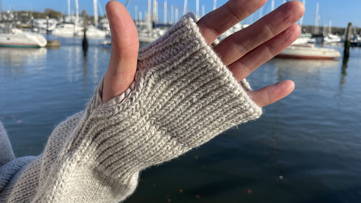 Arthur Beale Oiled Wool Beerenberg Pullover - review - Yachting Monthly