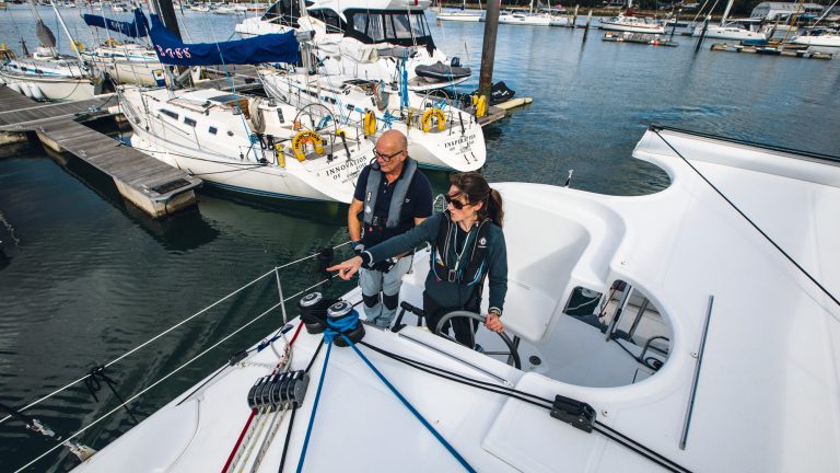 Catamaran sailing skills: Mooring and anchoring a multihull - Yachting ...