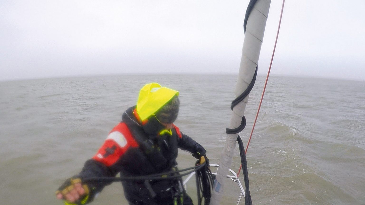 Heavy weather sailing: How to reduce sail in a storm - Yachting Monthly