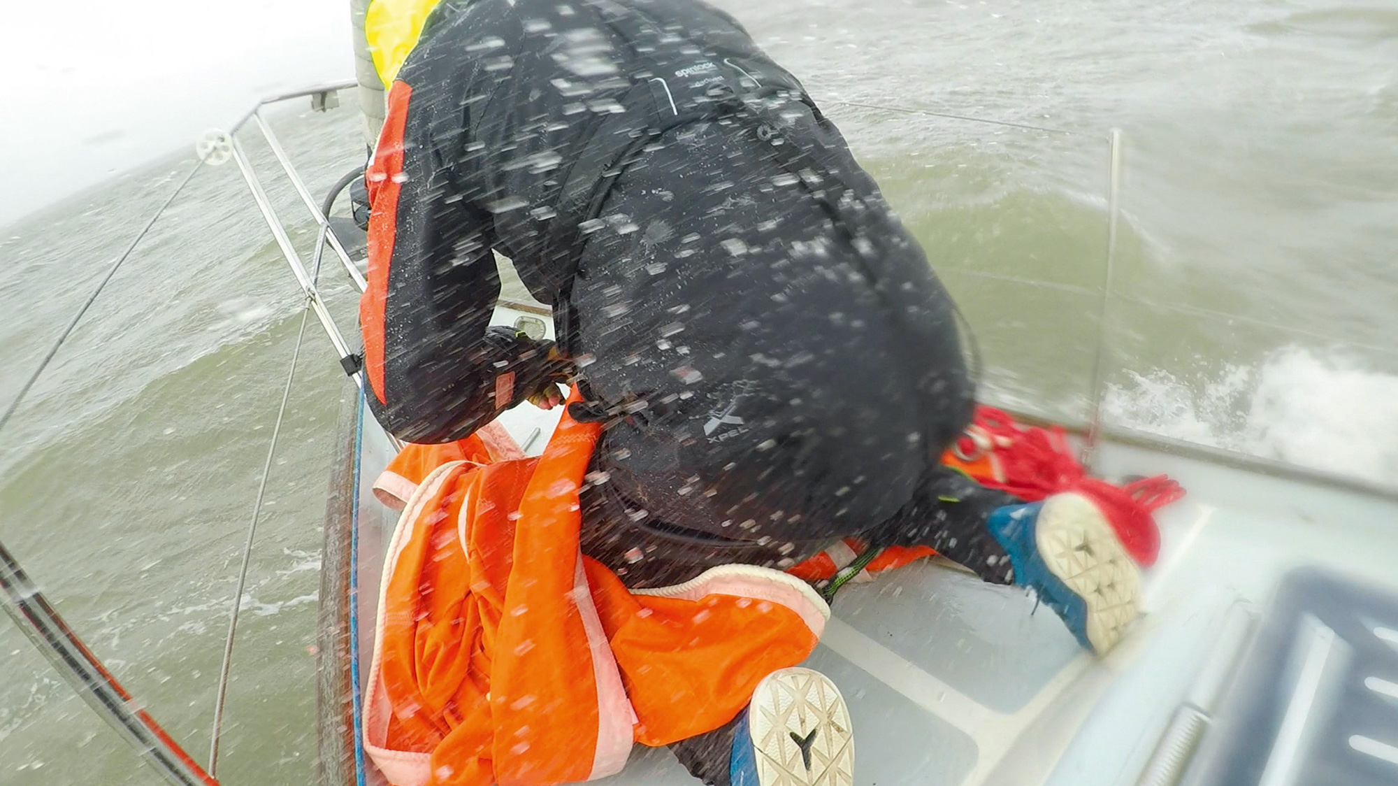 Heavy weather sailing: How to reduce sail in a storm - Yachting Monthly