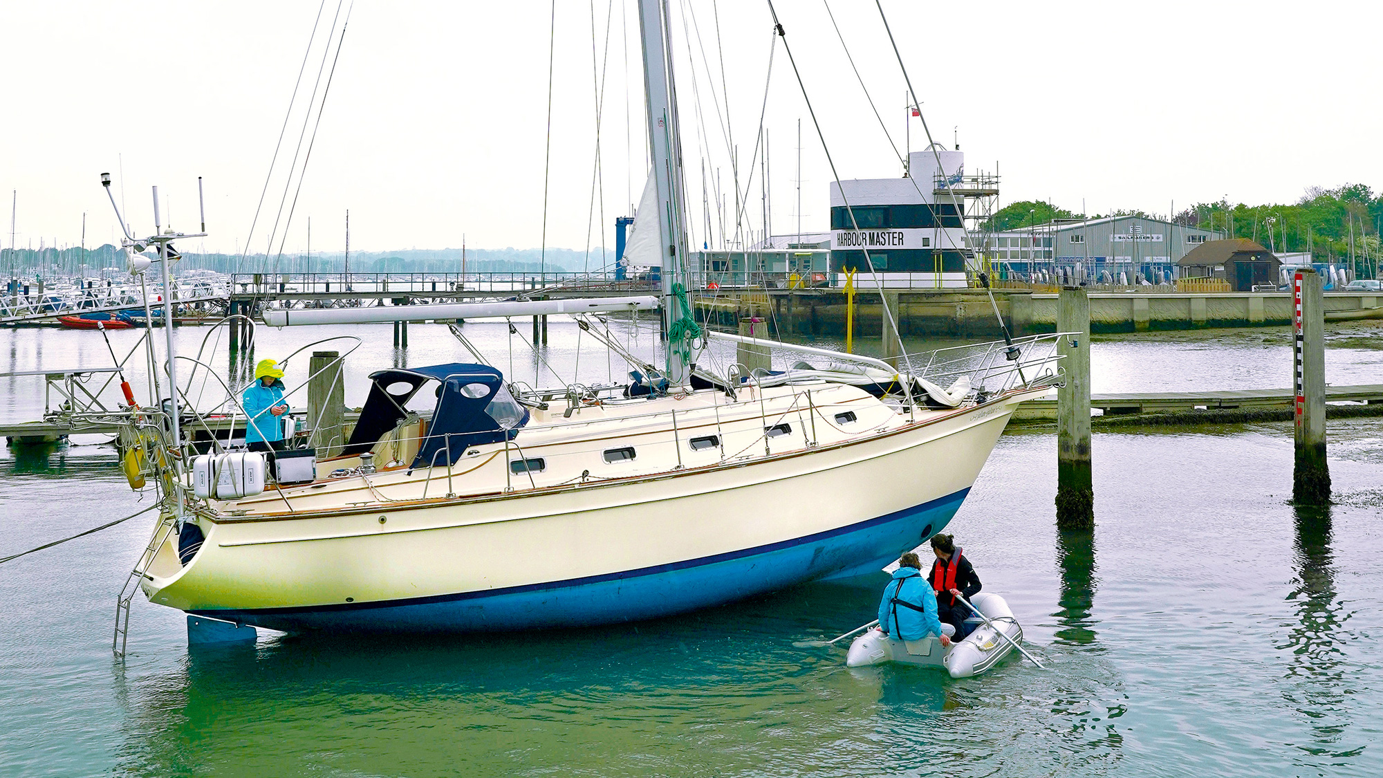 How to dry out alongside with your yacht - RiteSail How to dry out alongside with your yacht - RiteSail