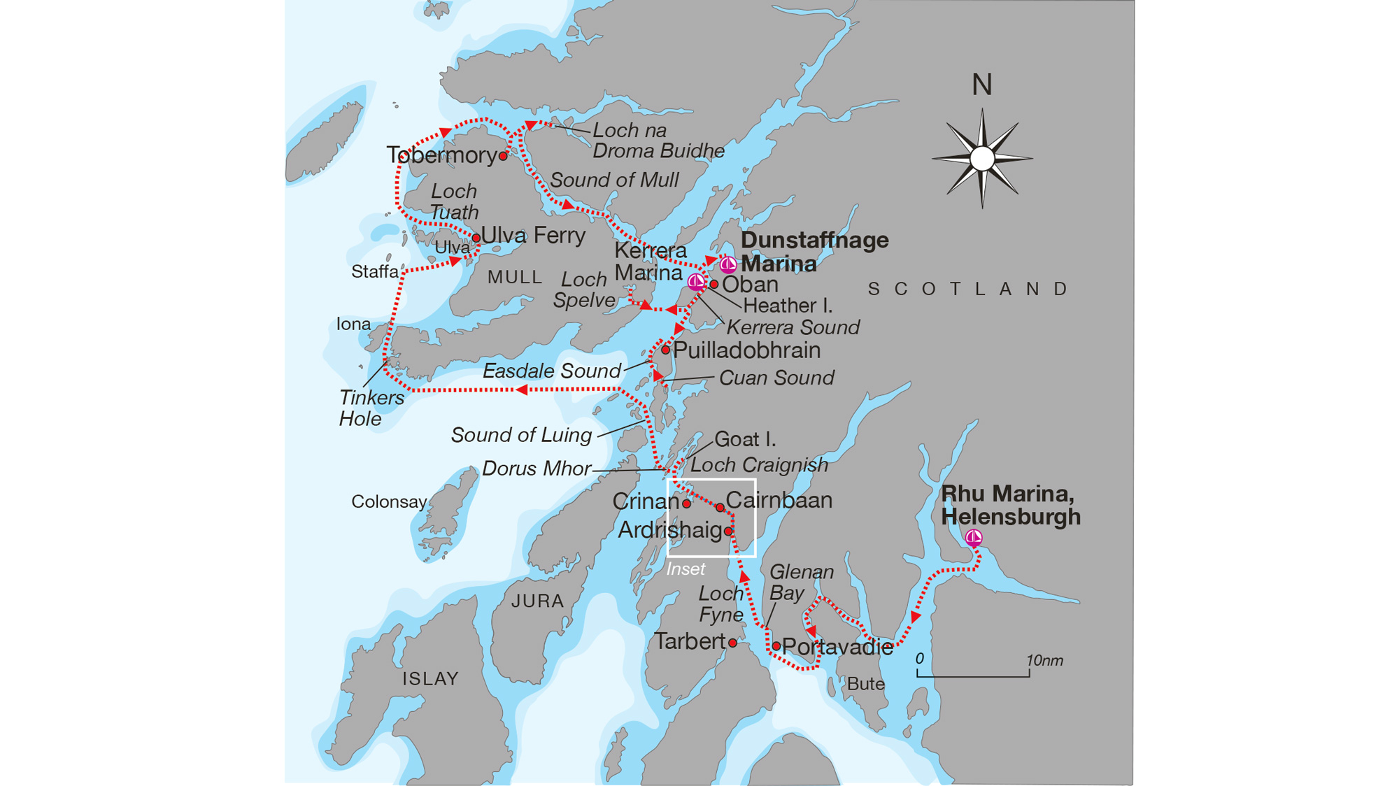 Is a trip up the west coast of Scotland by yacht the ultimate honeymoon ...