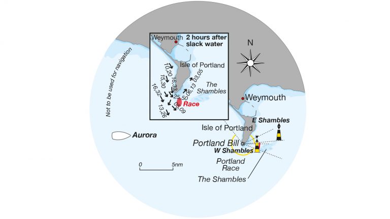 How to handle rounding Portland Bill: inshore of offshore? - Yachting ...