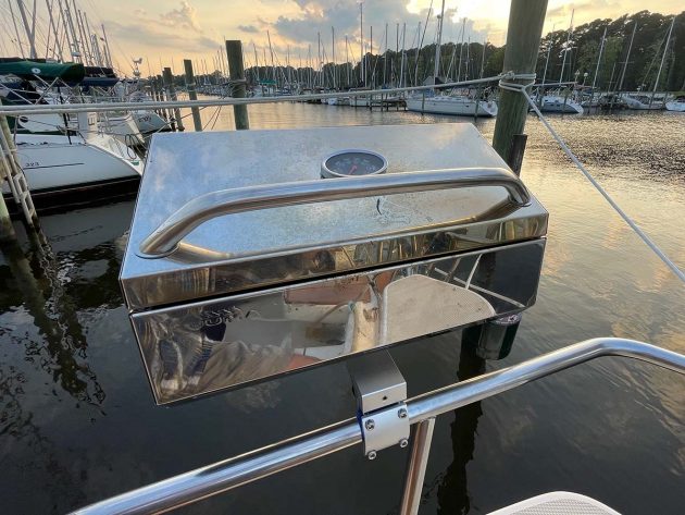 Kuuma Stow N’ Go Elite 216 marine grill - Yachting Monthly