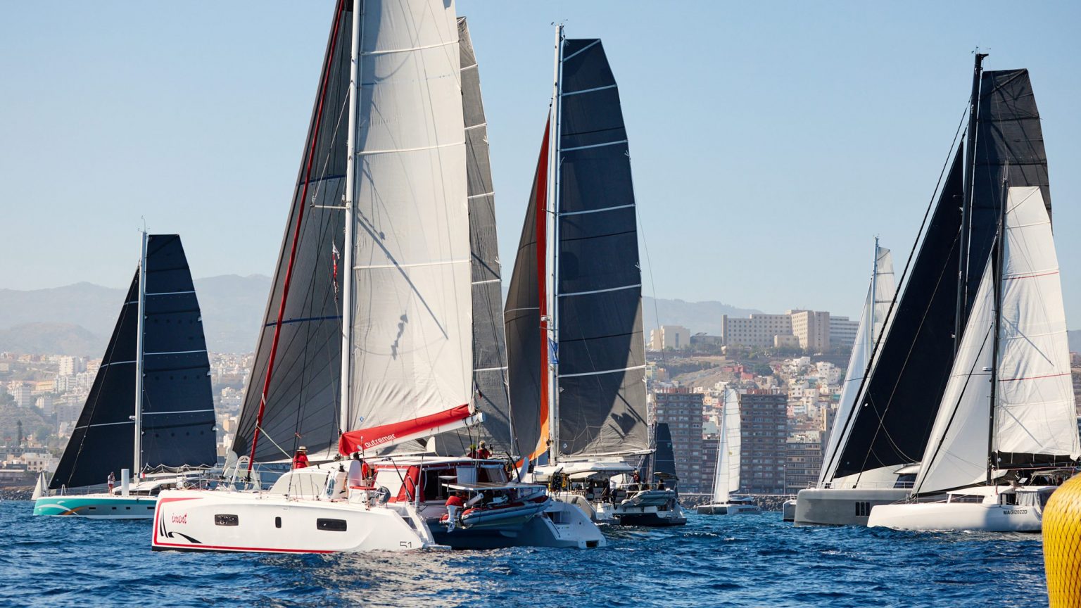ARC 2023 fleet sets sail across the Atlantic - Yachting Monthly
