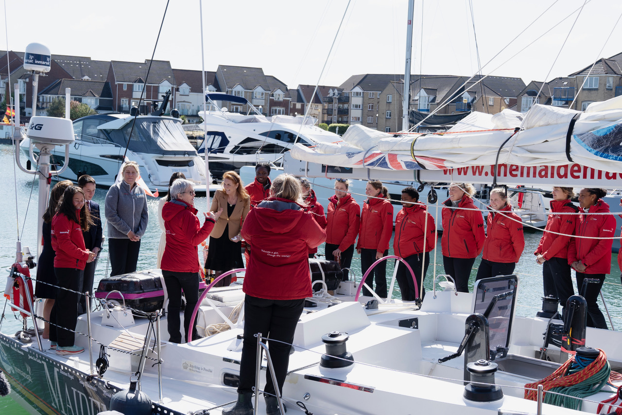 Maiden's all-female crew win the Ocean Globe Race